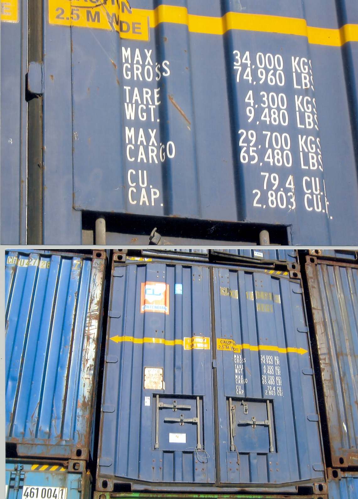 contenedormaritimo.com: Venta de contenedores 40' High Cube Pallet Wide ...