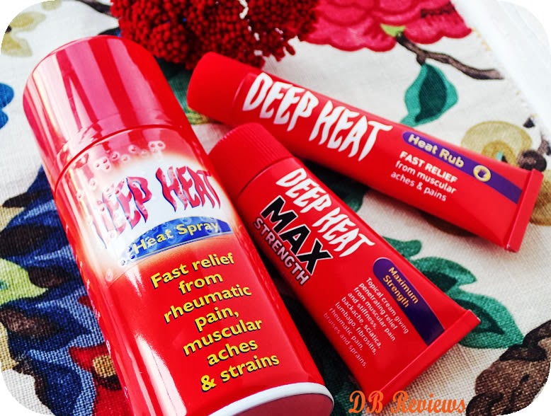 The Deep Heat Range - Effective and Fast Relief from Pain - DB Reviews ...