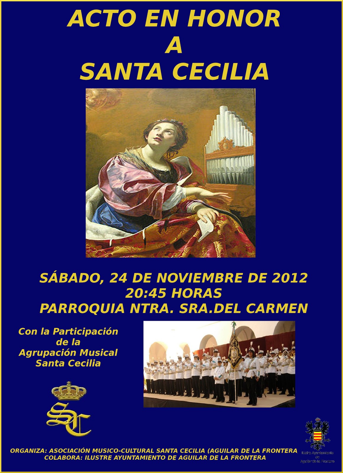 SEMANA SANTA AGUILAR DE LA FRONTERA: Agrupación Musical Santa Cecilia ...