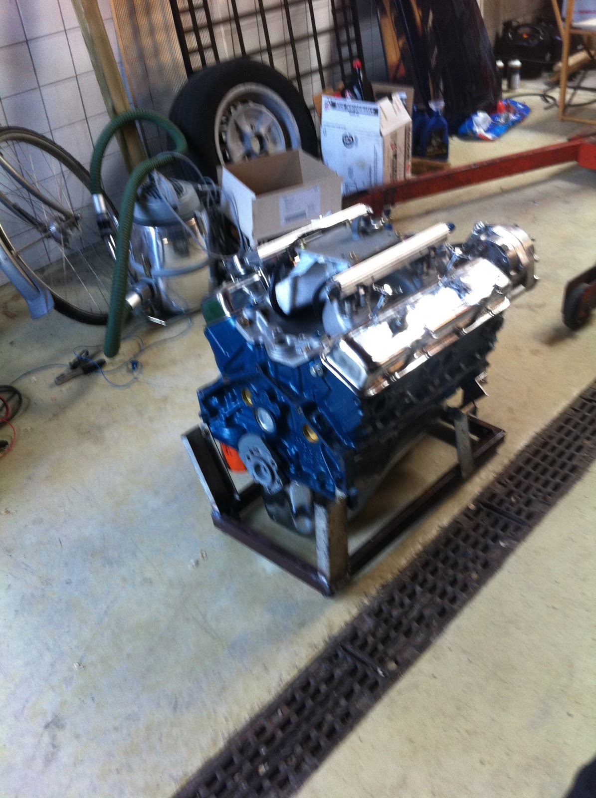 Cobraproject van Geert en Sikko: Motorblok chevy smallblock terug