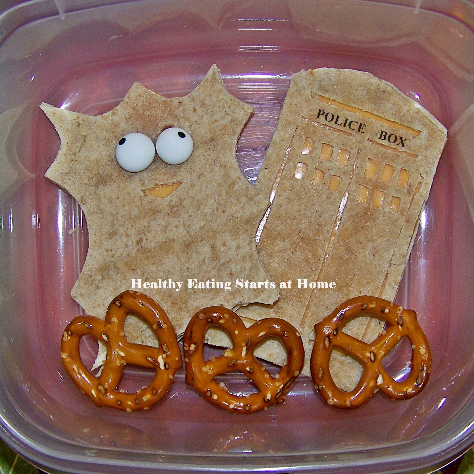 Healthy Eating Starts at Home: Doctor Who, You've Got Lunch!