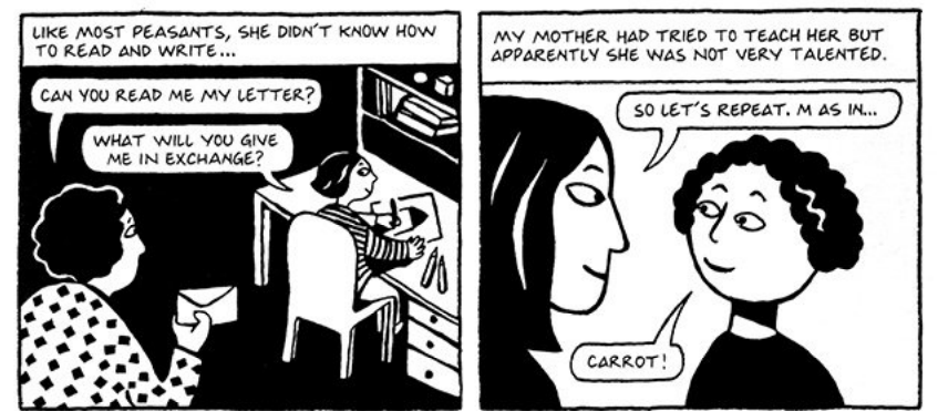THE INTERESTING PART IN PERSEPOLIS- THE LETTER | Just Be Yourself