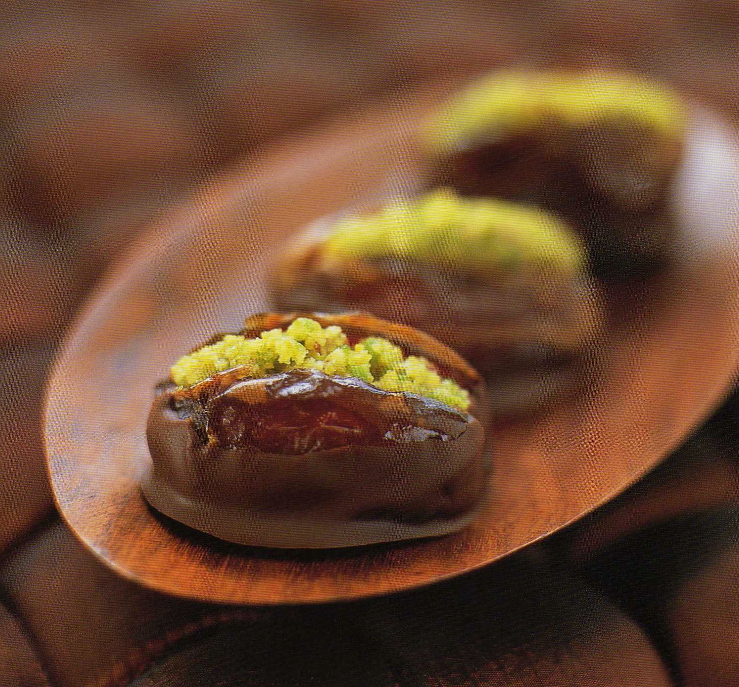 BoDDBo: DÁTILES AL CHOCOLATE CON PISTACHO