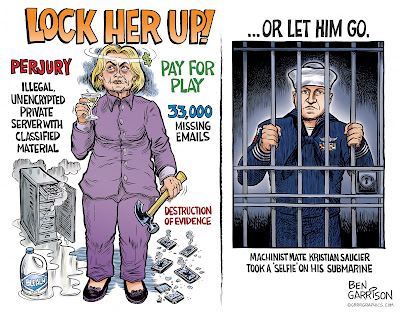 Rogue Cartoonist: LOCK HER UP!