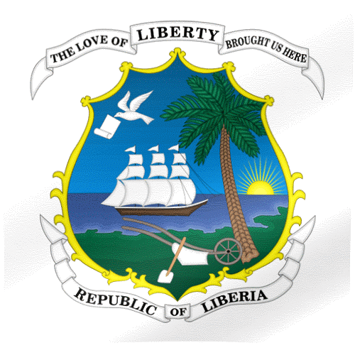 Flag of Liberia (GIF) - All Waving Flags