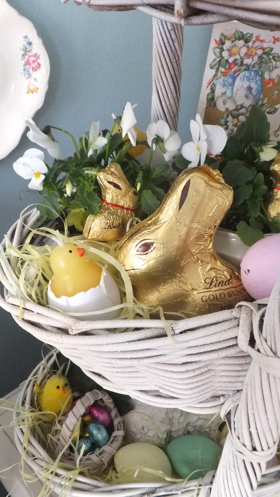 Ash Tree Cottage: Three Tiered Easter Basket