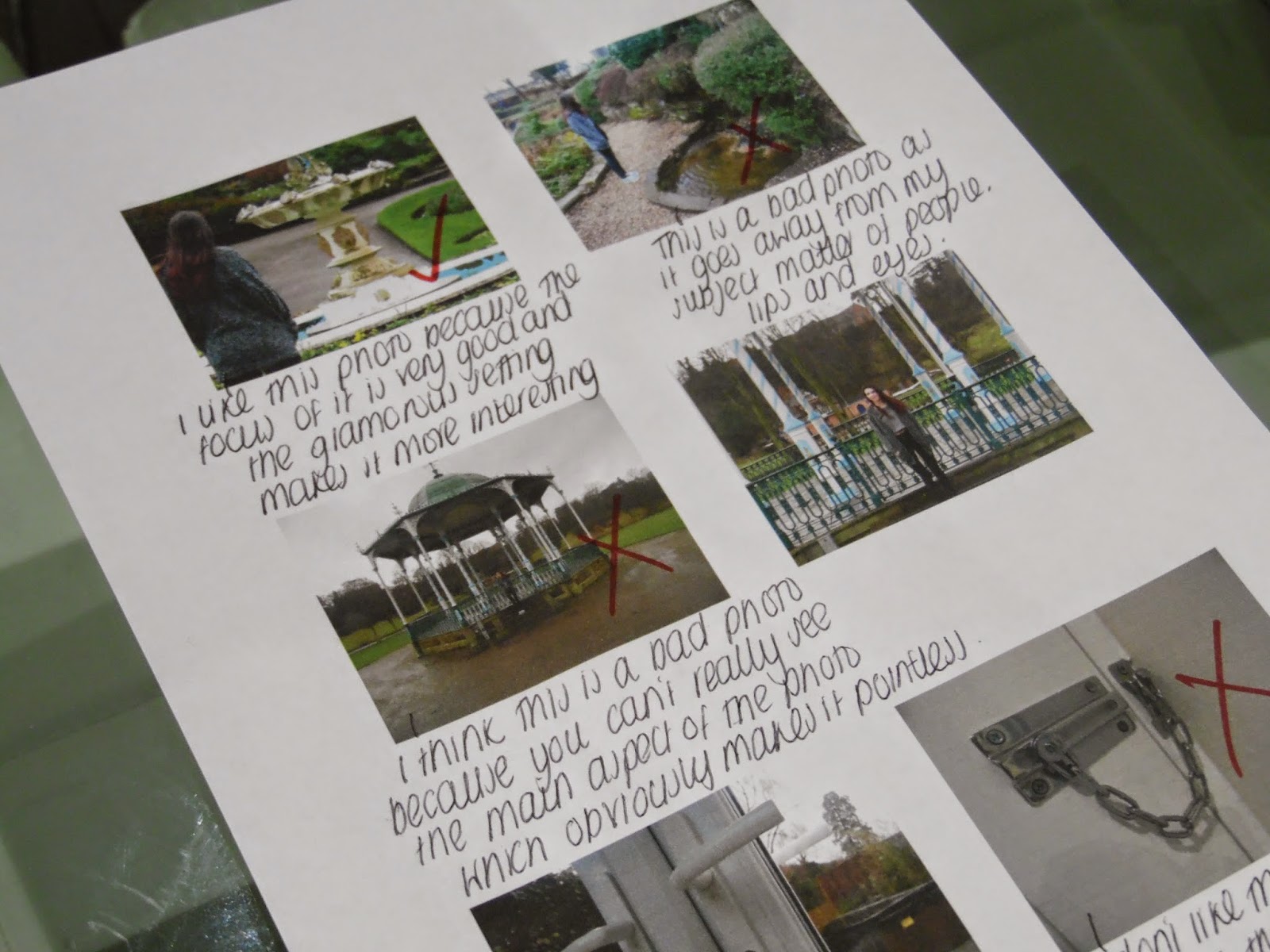 GCSE Graphics Unit 2: Contact Sheet