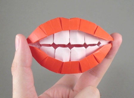 origami Smile Horiguchi 3D ~ origami instructions art and craft ideas