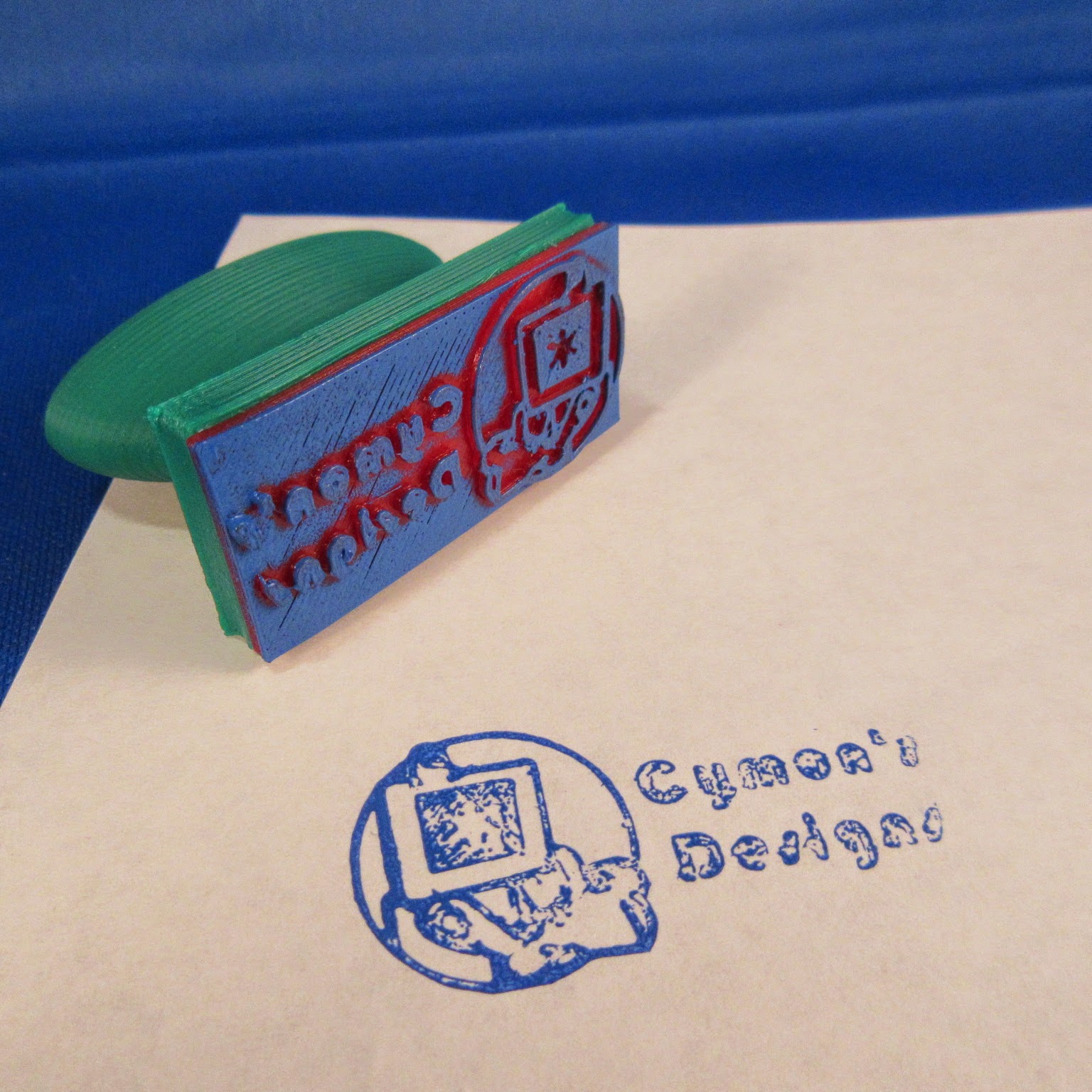 3D Printing a stamp with Ninjaflex - 3D Printing Professor