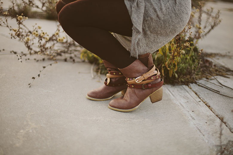 Buckle Strap Boots // DIY Inspiration — Sincerely, Kinsey