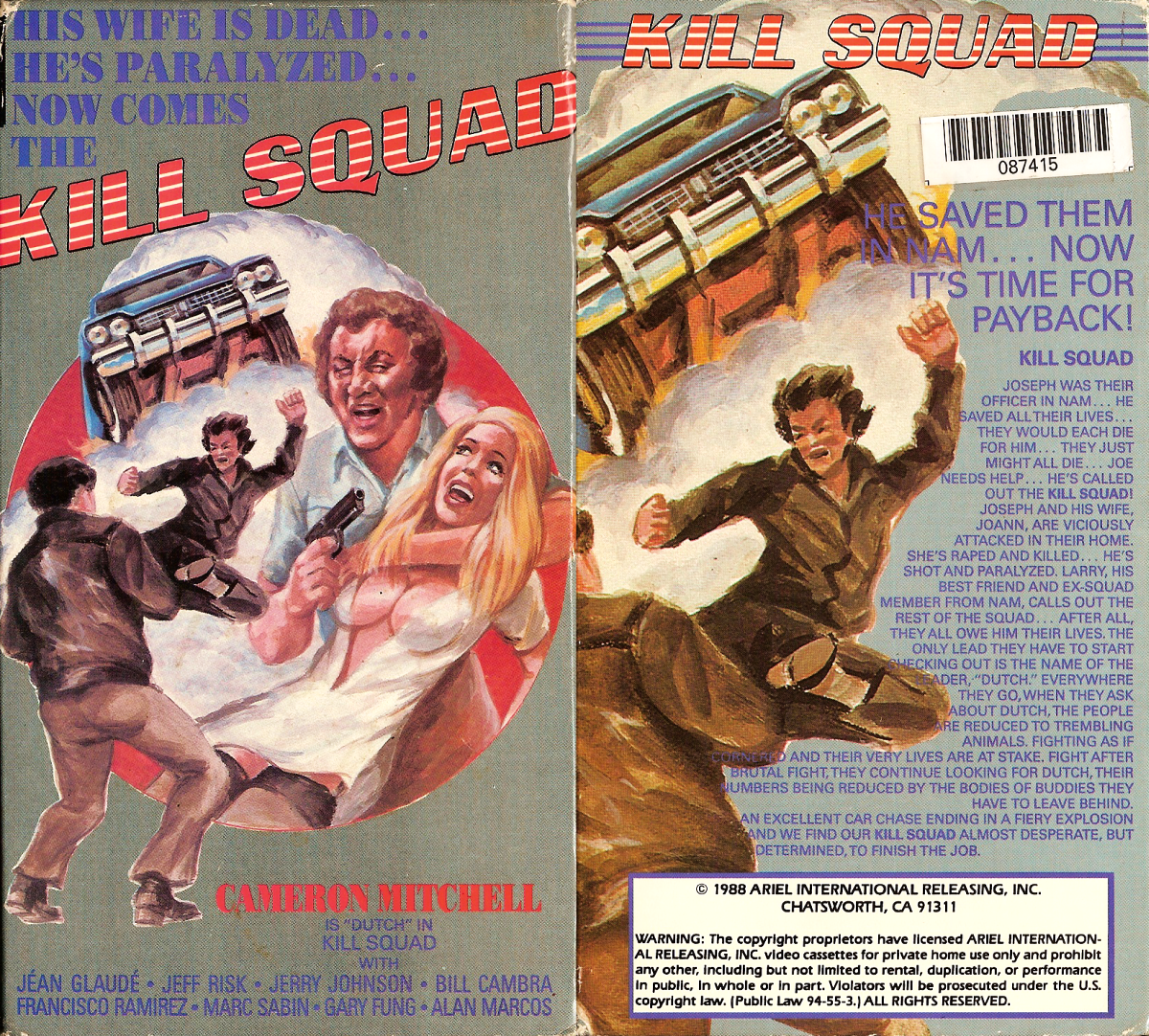 Comeuppance Reviews: Kill Squad (1982)