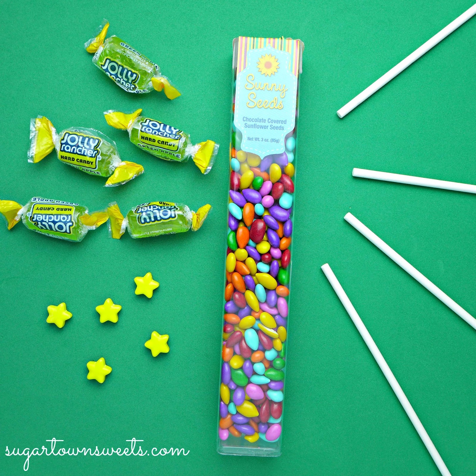Sugartown Sweets: Christmas In July Jolly Ranchers Christmas Tree Lollipops