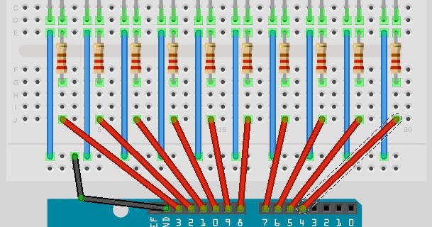 MEMBUAT RUNNING LED DENGAN ARDUINO - Do It Yourself