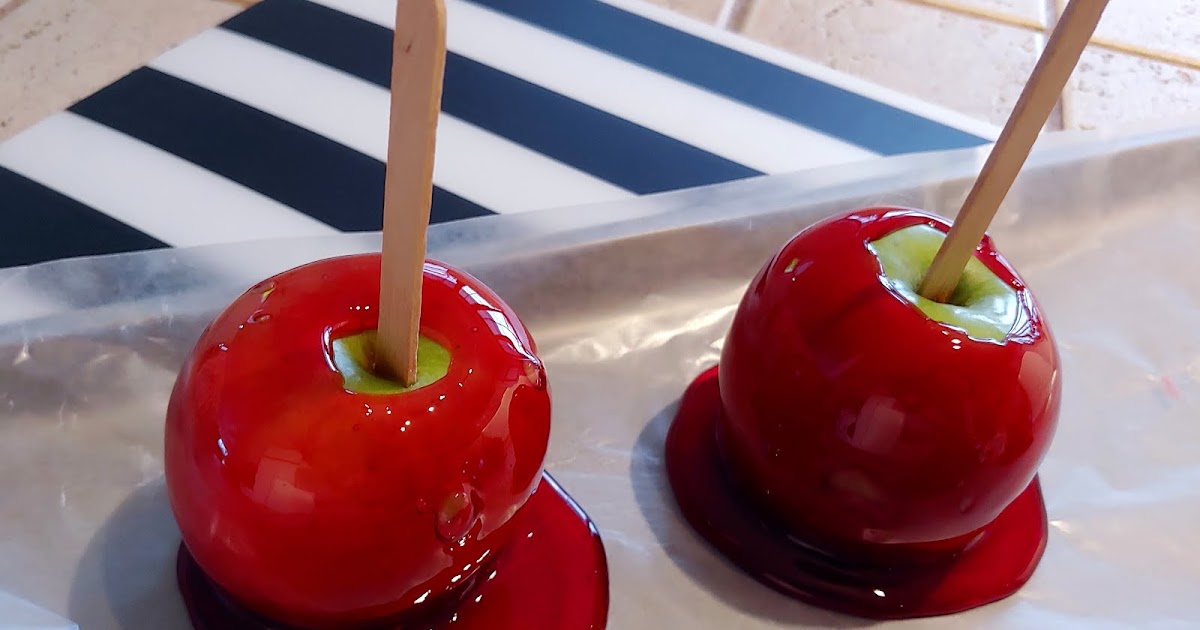 Testing et découverte : Pomme de tire (candy apple)