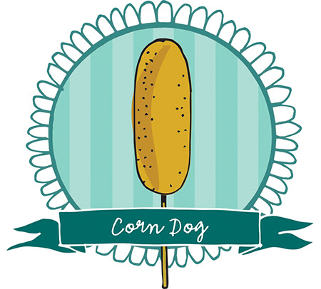 Lisa Orgler Design: CORN DOG