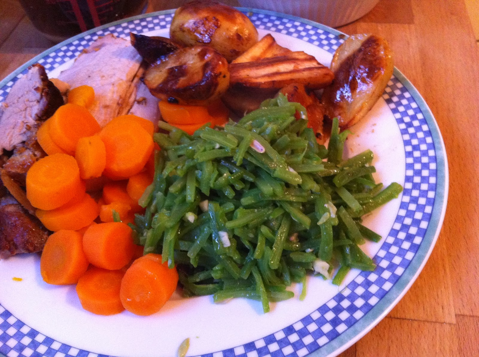 daisymorton: French beans, Runner beans and Mange tout - Tuesday, 12th ...