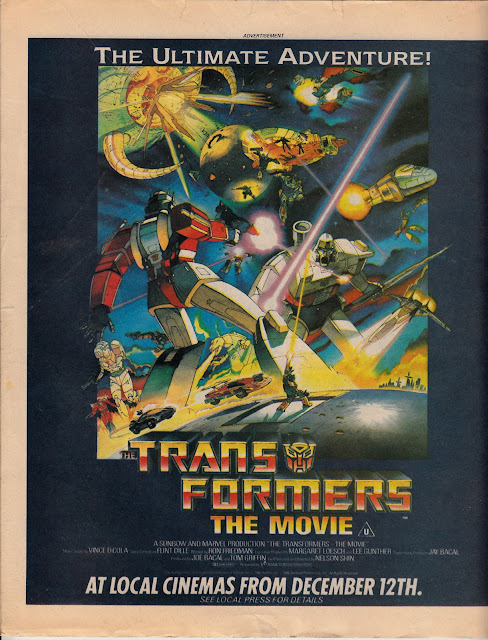 STARLOGGED - GEEK MEDIA AGAIN: 1986: THE TRANSFORMERS: THE MOVIE UK ...