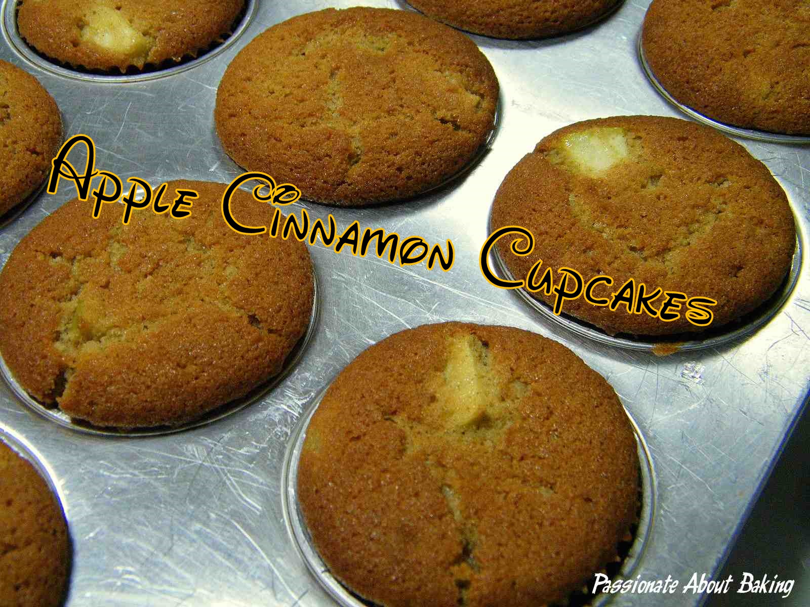 Apple Cinnamon Cupcakes | Passionate About Baking