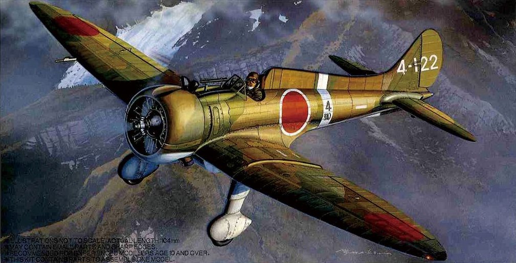 Airplanes in the skies + FAF history: Mitsubishi A5M
