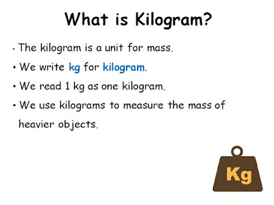 P2A Class Blog: Mass - Measuring in Kilograms