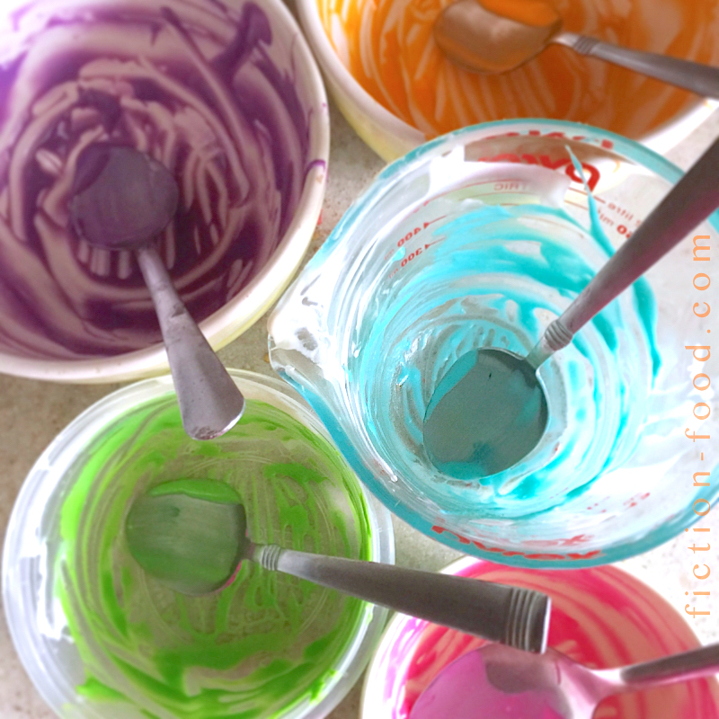 Fiction-Food Café: Paint Splatter Cheesecake | Splatoon