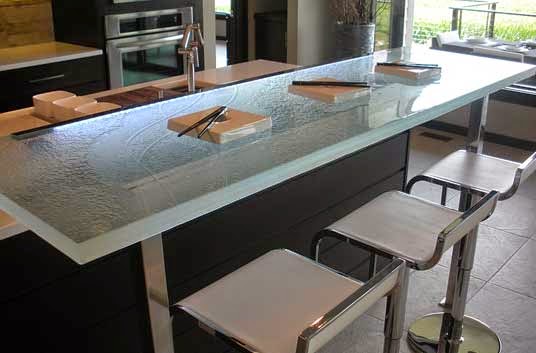 Kitchen Set Dengan Interior Countertops Kaca | Desain Interior Rumah ...