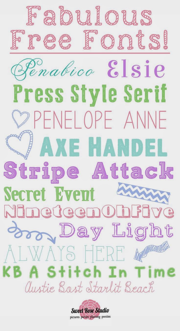 Fabulous Free Fonts - FONT BUNDLE