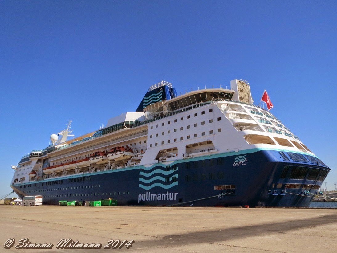 Simona's Fleet (2013-2018): Royal Princess and the new cruise quay