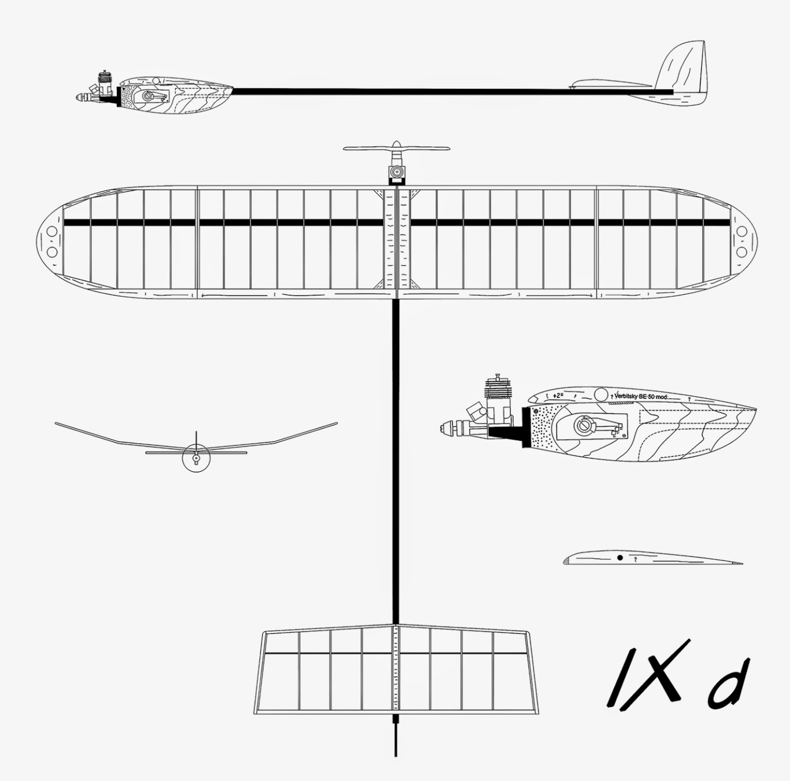 Volar Libremente - Free Flight Models Airplanes: IX CONCEPT F1J