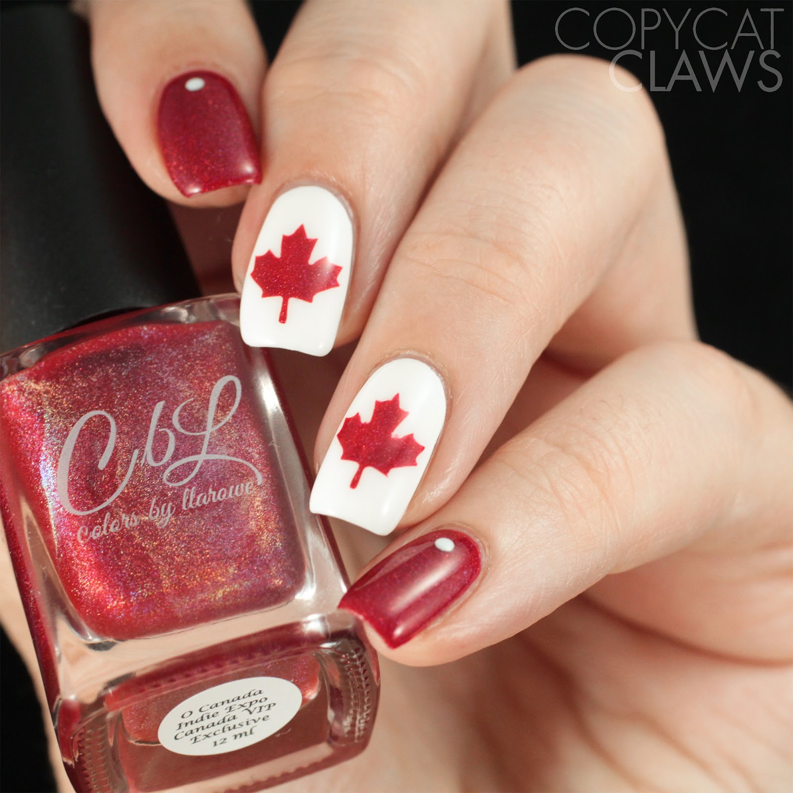 Copycat Claws: Canada Day Nails 2017