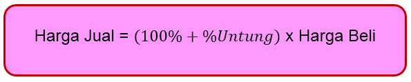 Cara Menghitung Persentase Untung dan Rugi plus Contoh Soal ~ Juragan Les