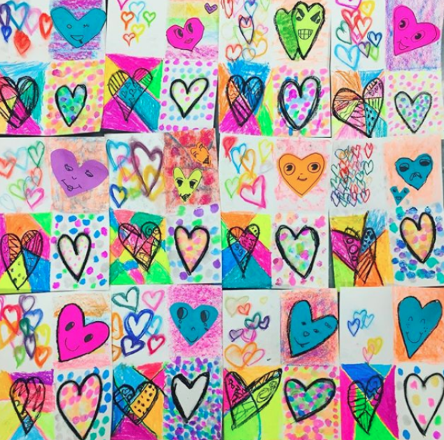 Cassie Stephens: In the Art Room: Top 14 Favorite Valentine's Day Lessons