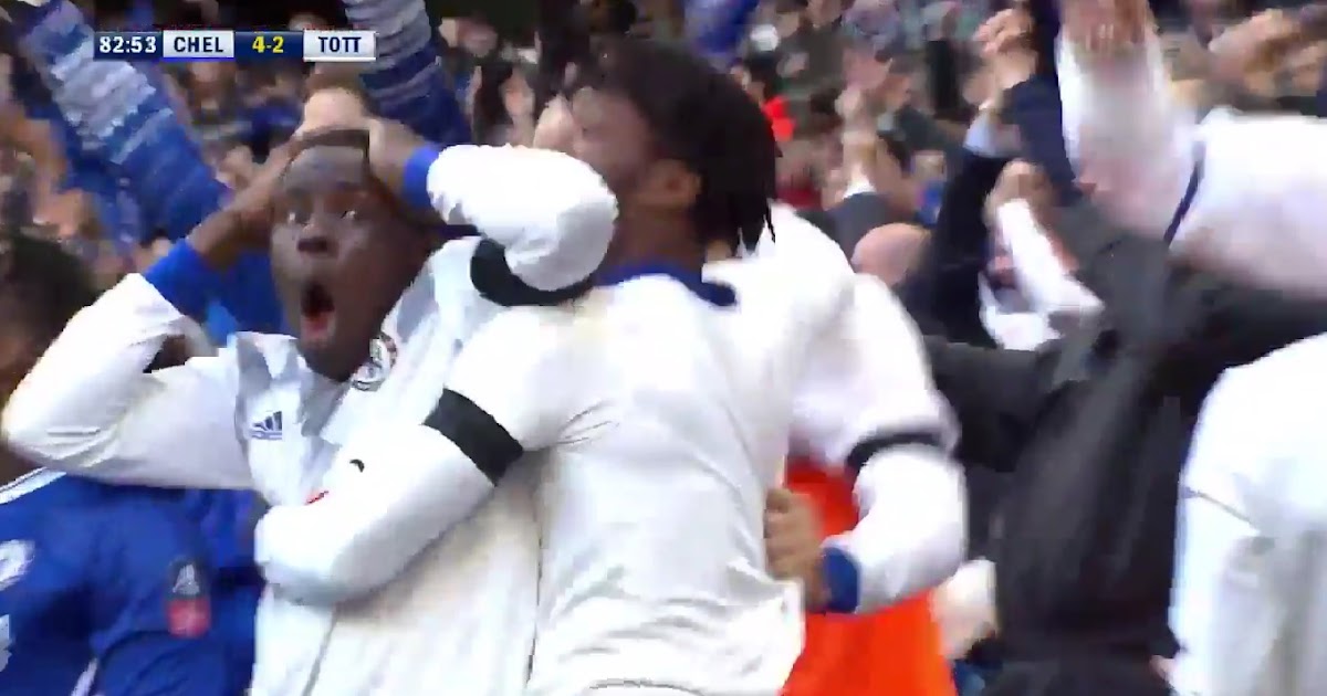 Watch Kurt Zouma's priceless reaction to Nemanja Matić's screamer vs ...