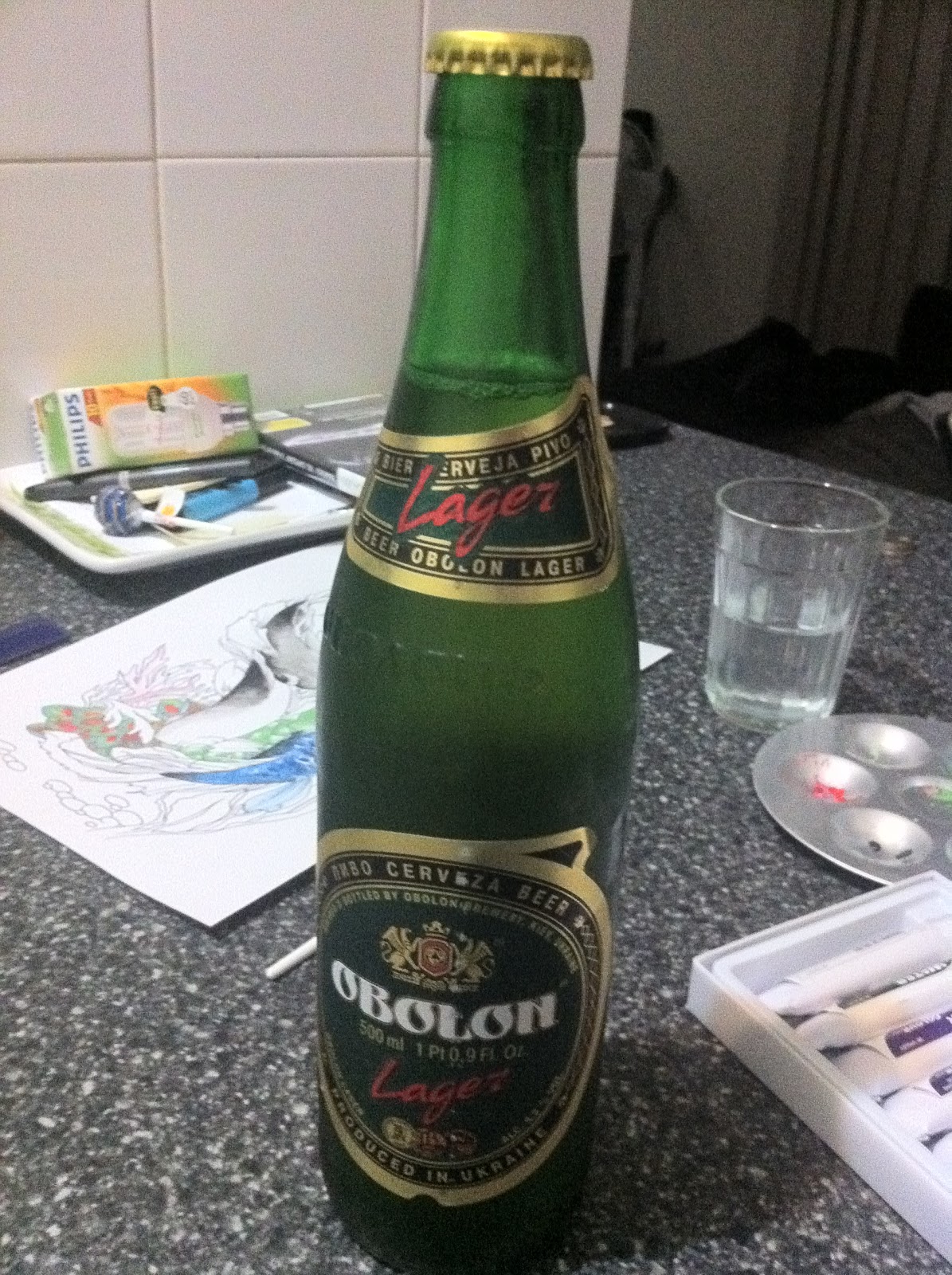 World Beer Experience: Obolon lager - Ukraine 14-4-11