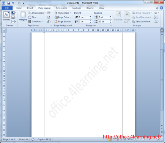 How to create a watermark on a Microsoft Office Word 2010 - www ...