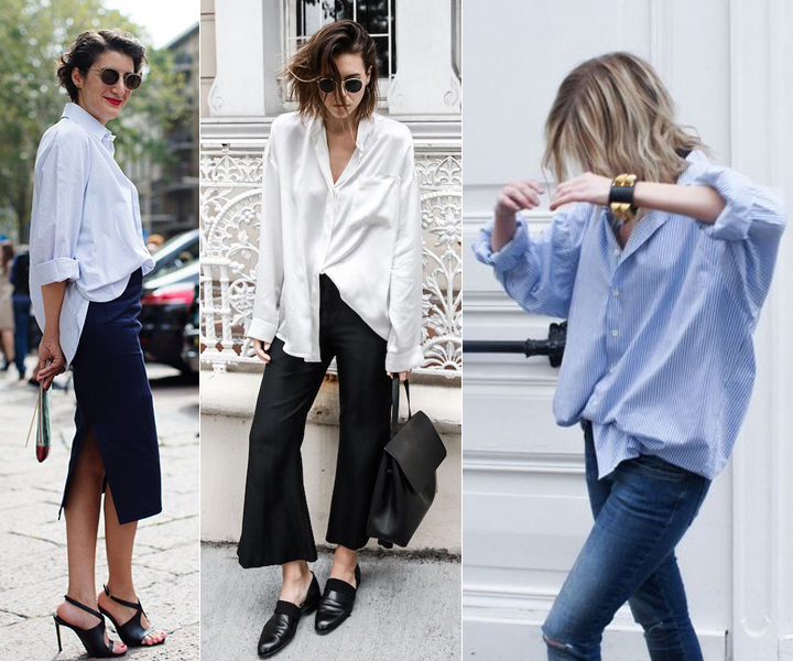 ¿Qué se usa? La camisa oversized / Cultura del Vestir