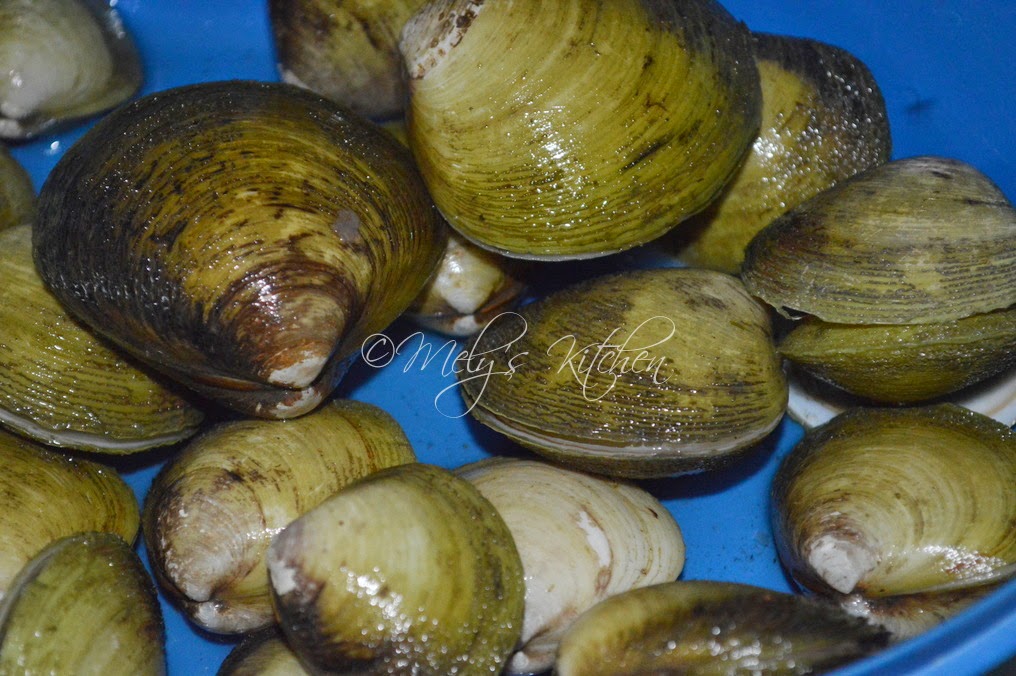 Mely's kitchen: Clam soup ( Sinabawan nga tuway)