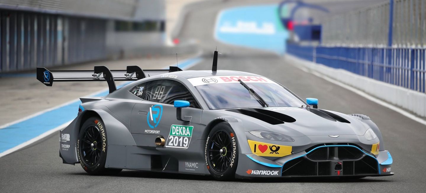 Diario Automotor: El Aston Martin Vantage DTM del R-Motorsport en sus ...