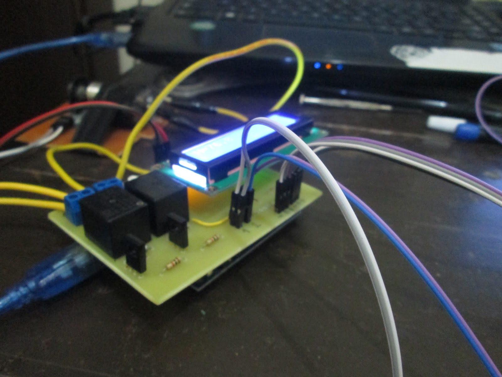 .: Membuat Alat Kendali Jemuran Otomatis Menggunakan Sensor Hujan / Air , kelembaban DHT11 dan ...