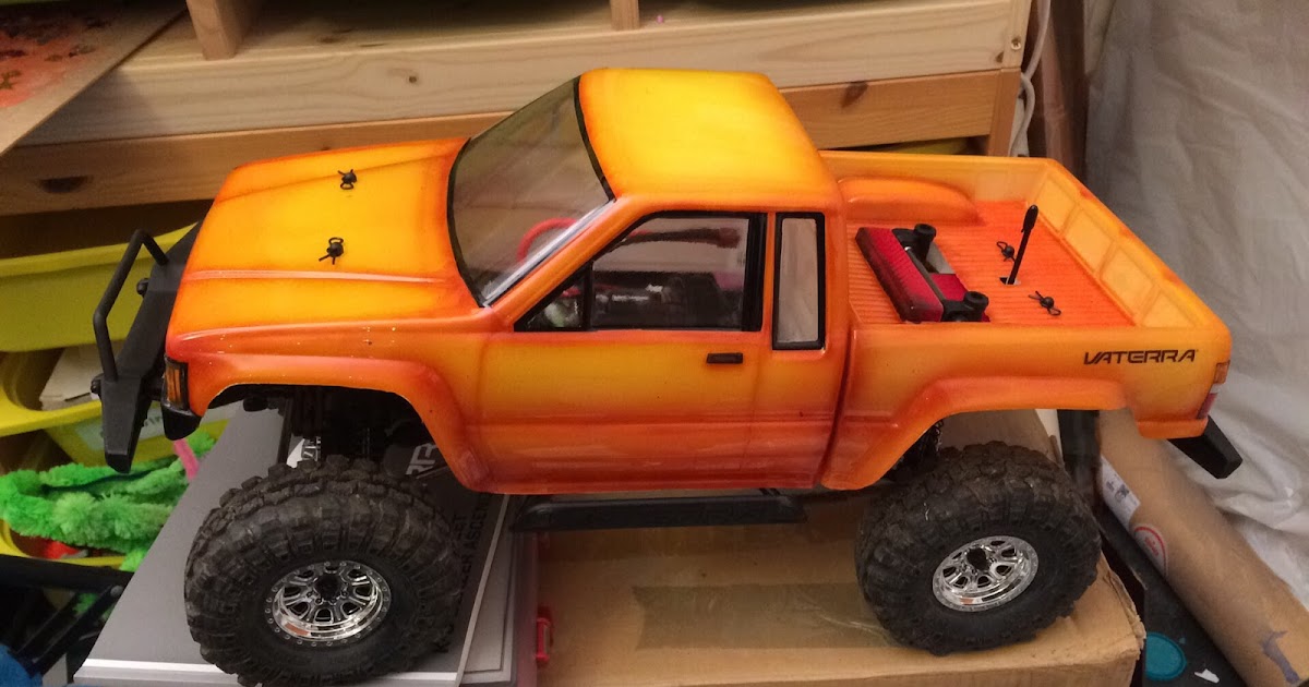Vaterra Ascender based Toyota Hilux RC crawler project: Attempt to cast ...