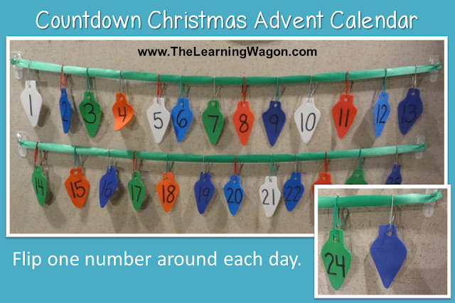 The RV Classroom: A Bright Idea Countdown Christmas Advent Calendar