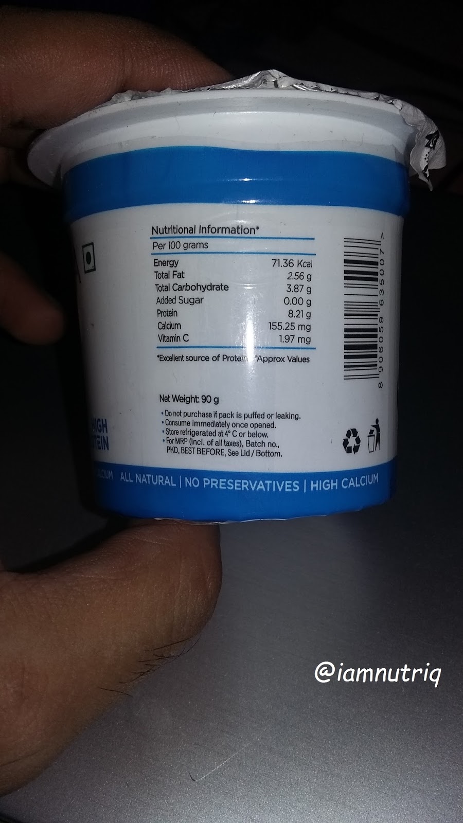 Epigamia Greek Yogurt-Review