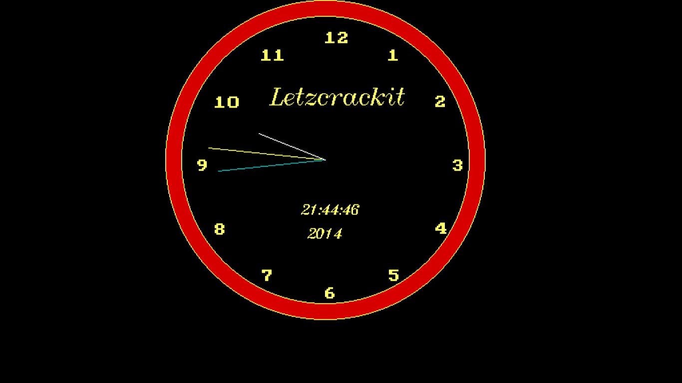 C Program For Analog Clock Letz Crack It