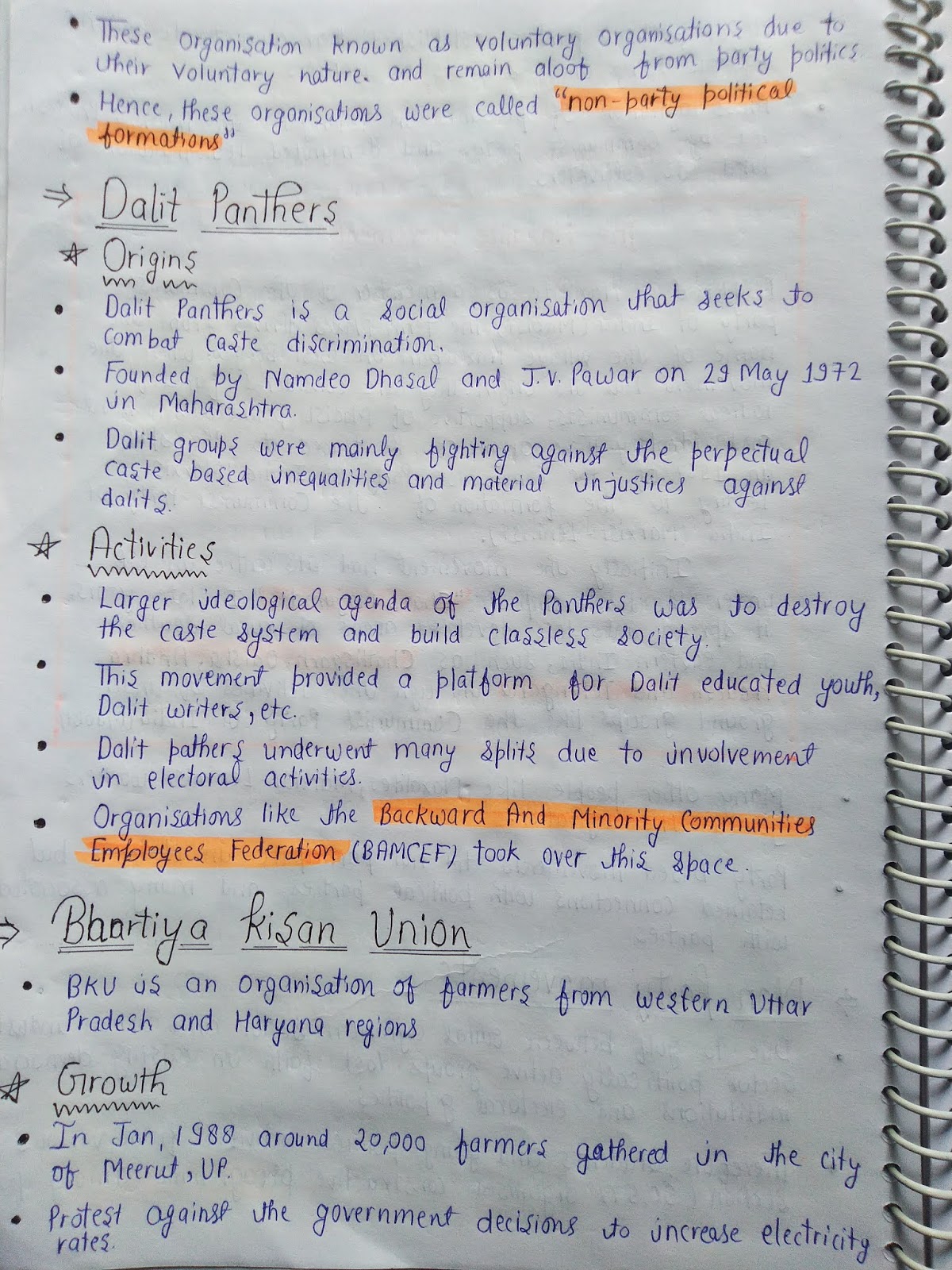 Studyship with Krati: CLASS 12TH NCERT POLITICAL SCIENCE NOTES