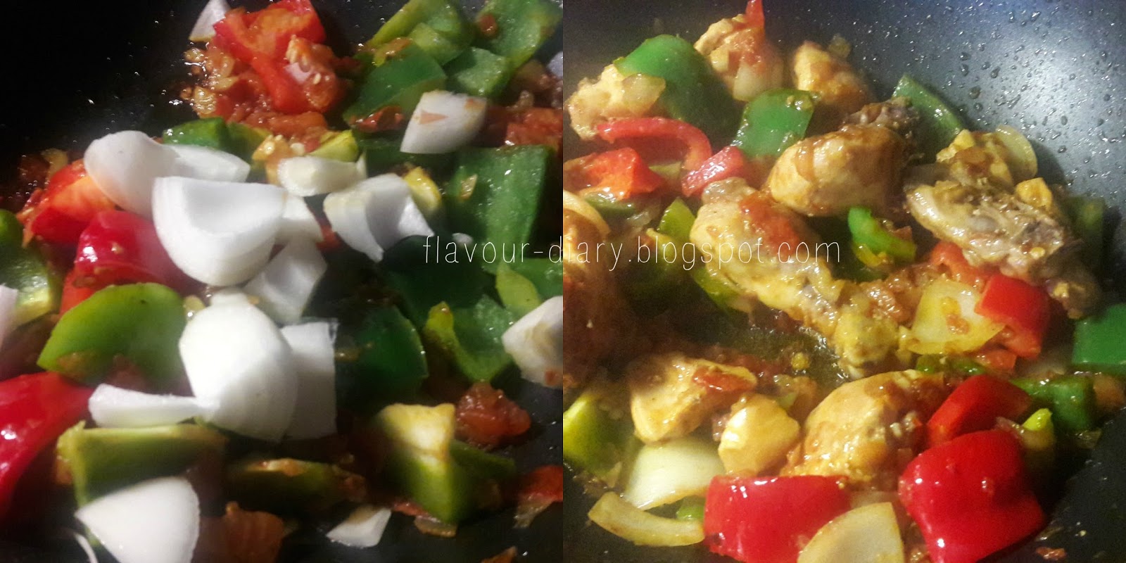 Flavour Diary: Kadai Chicken Dhaba Style | how to make Kadai Chicken