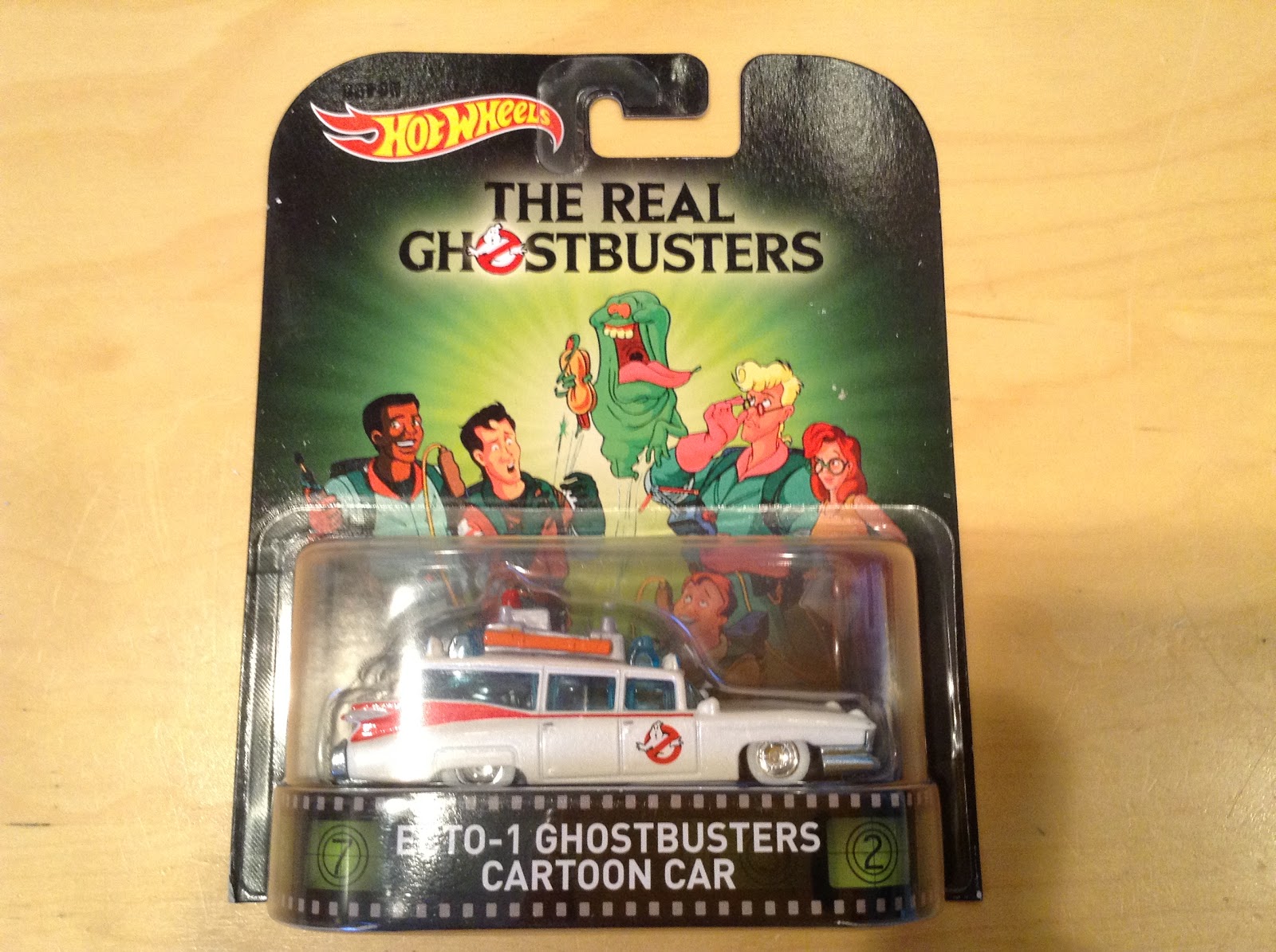 JULIAN'S HOT WHEELS BLOG: Ecto-1 Ghostbusters Cartoon Car (2015 Retro ...