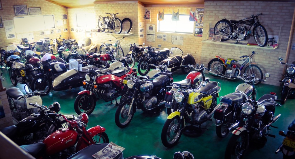 Just A Car Guy: probably the largest collection of Vincent motorbikes ...