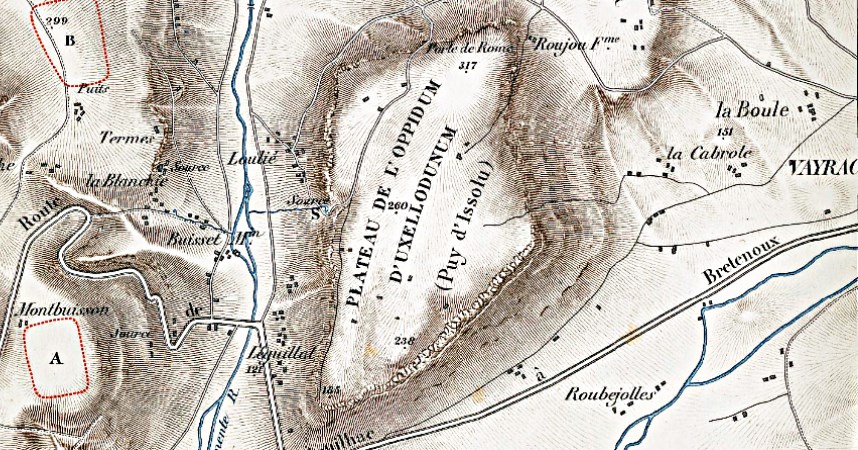 ArqueoLugares: Oppidum de UXELLODUNUM prox. Vayrac. Dordogne. Occitania ...