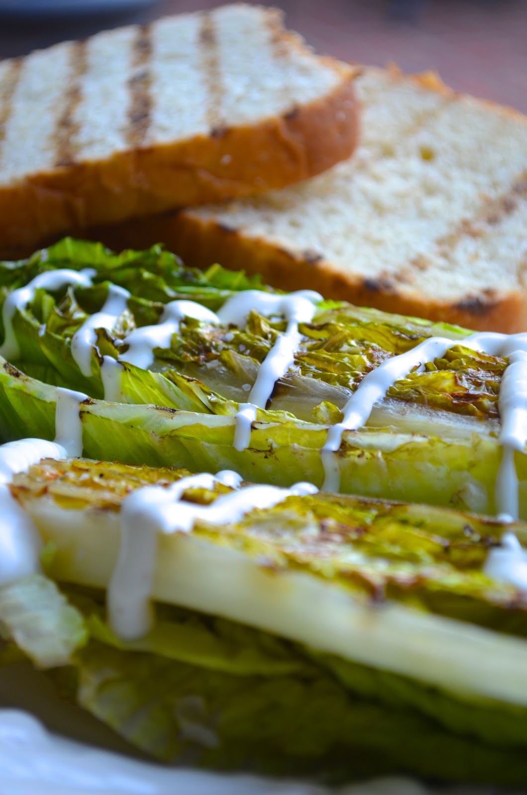 The Lazy Daisy Kitchen: on the side - grilled romaine lettuce