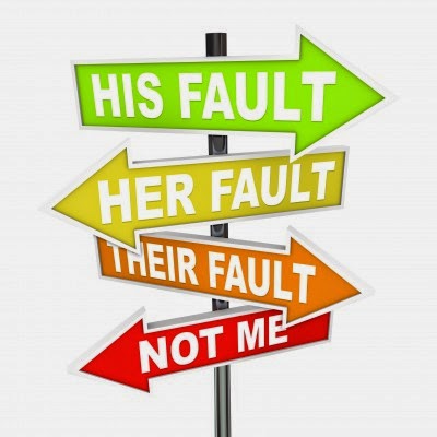 Easy Wisdom....: His Fault, Her Fault, Their Fault, Not My Fault.